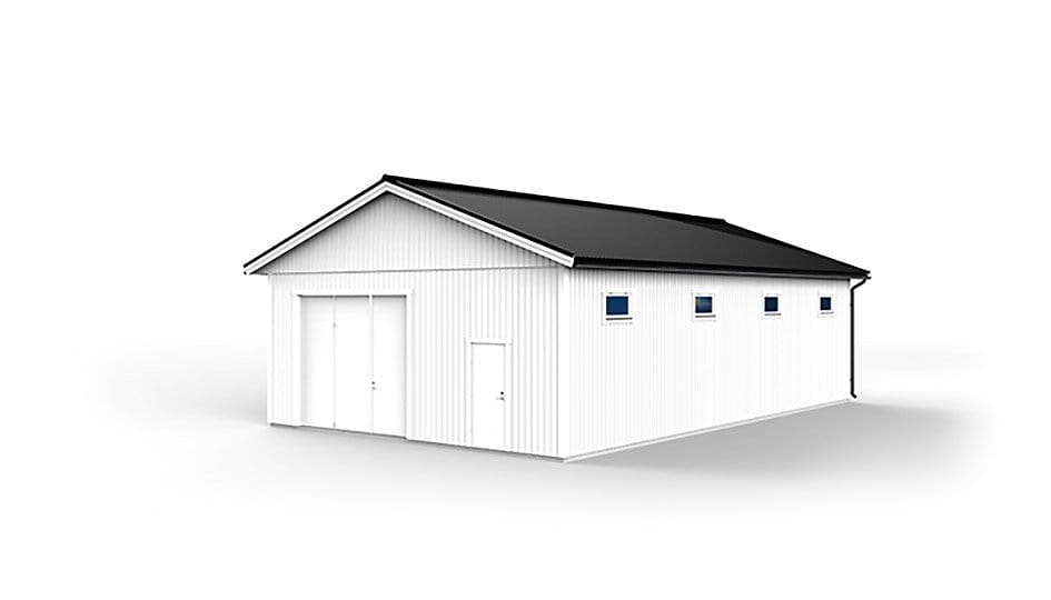 Maskinhall 8,4 x 14,4 m - Lövångers Bygg AB